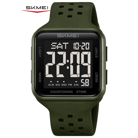 Clossjun Mens Digital Watch, Sport Watches for Men Waterproof LED ...