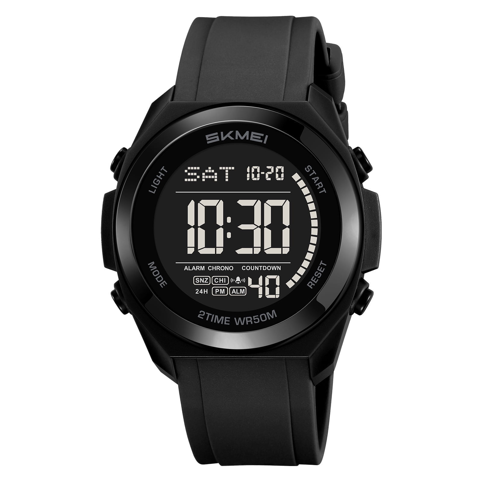 SKMEI Mens Digital Watch, Sport Military Watches for Men Waterproof LED ...