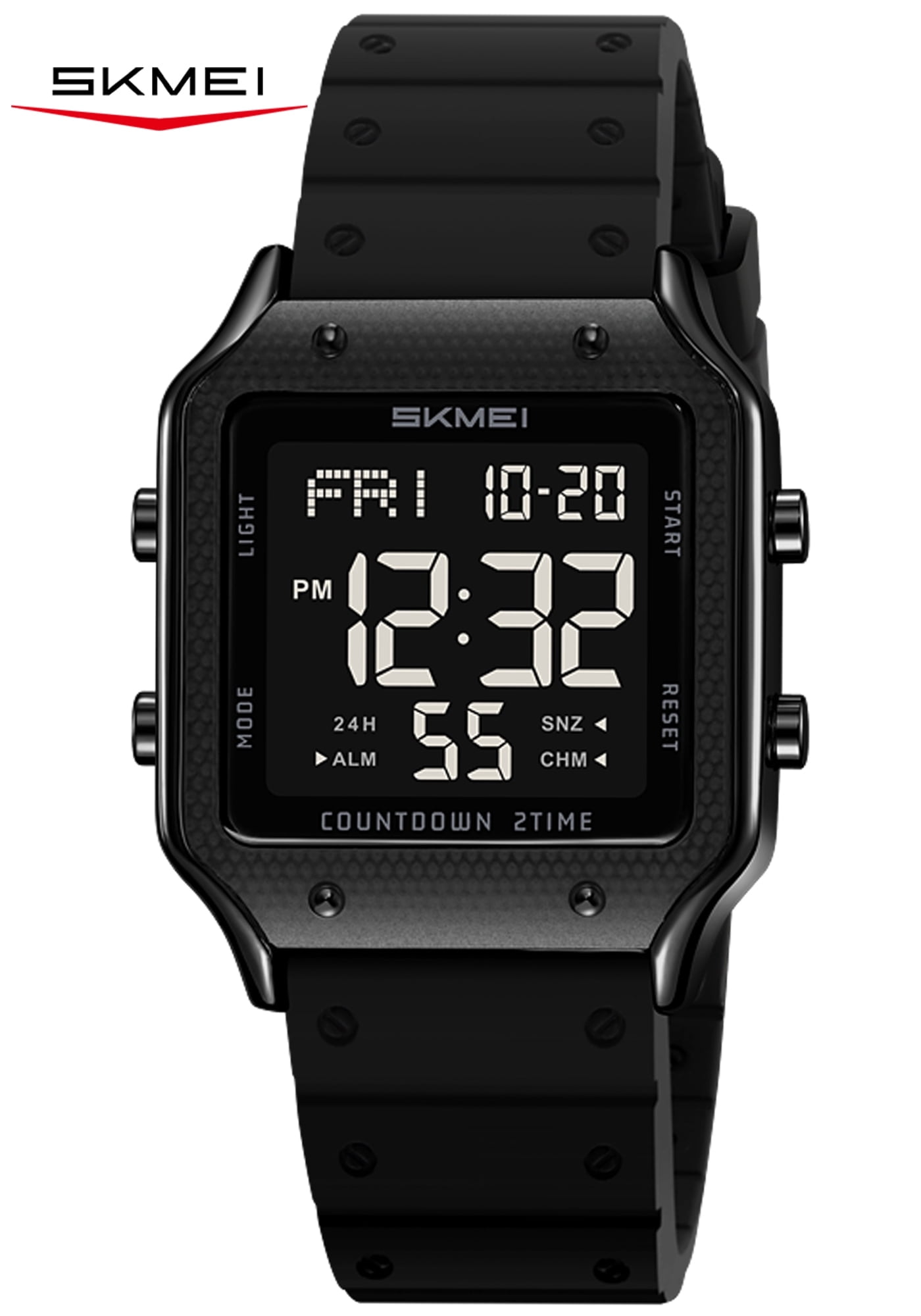 SKMEI Watches for Women Outdoor Sport Digital Watch Waterproof ...