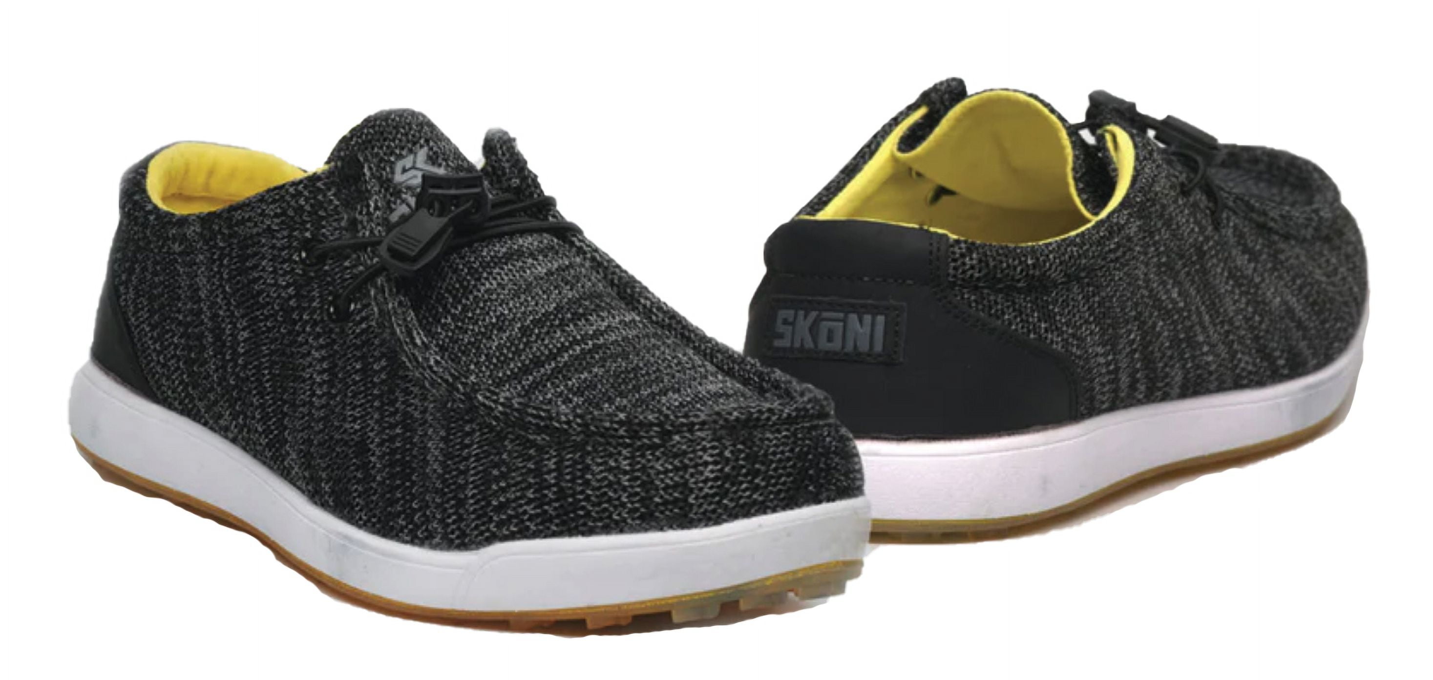 SKONI Men's Slip-On Lightweight Moc Toe Golf Shoe - Walmart.com