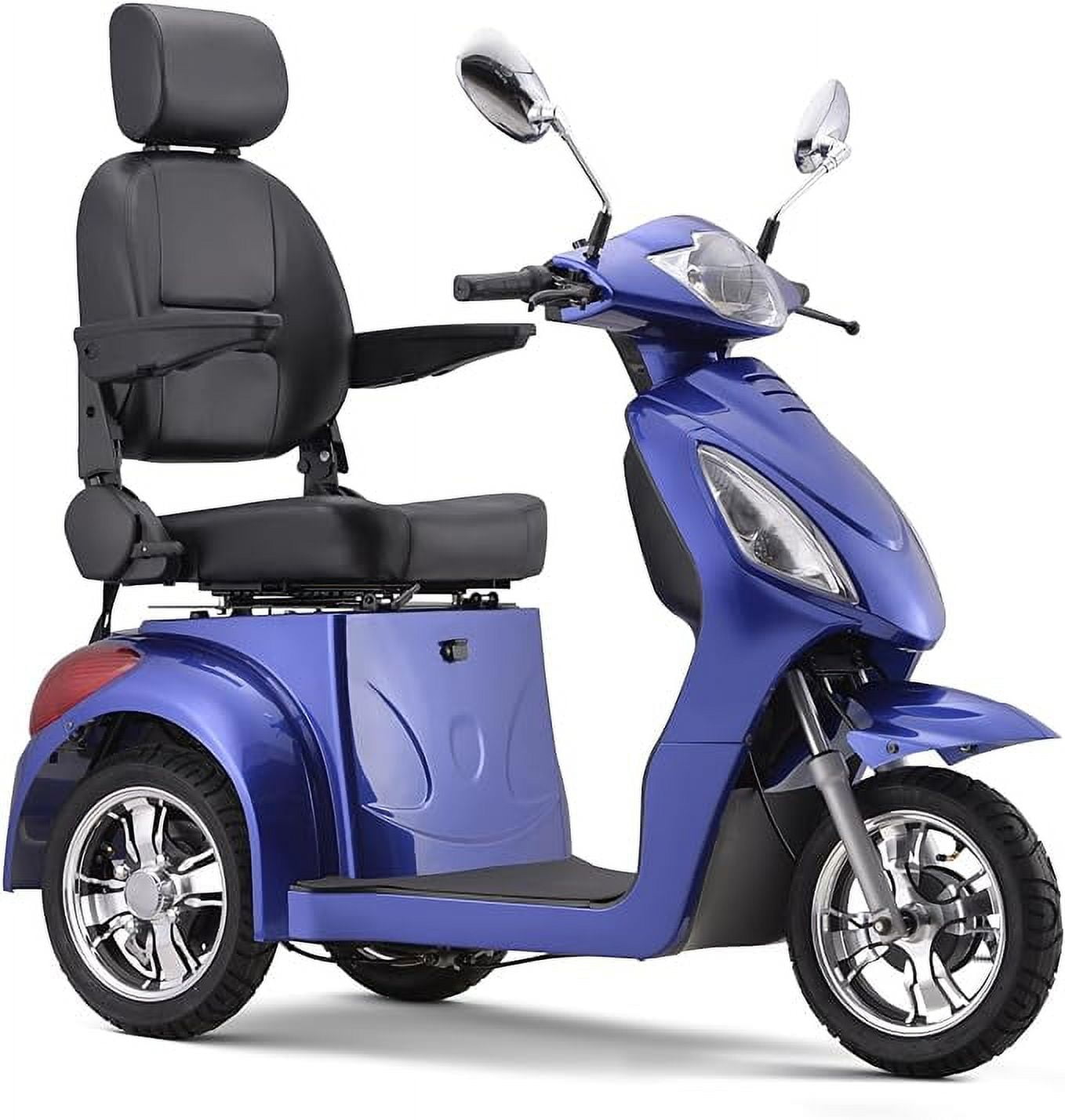 SKRT Electric Large 3 Wheel Mobility Scooters, Heavy Duty Wheelchair ...