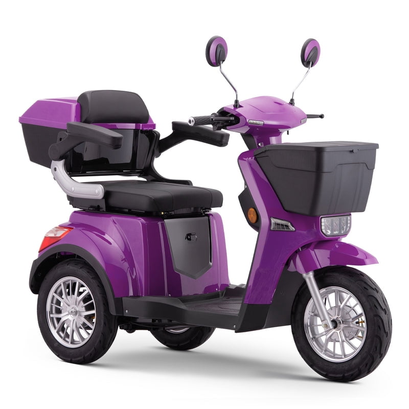 SKRT Large 3 Wheels Mobility Scooters (XW-E07), Electric Heavy Duty ...