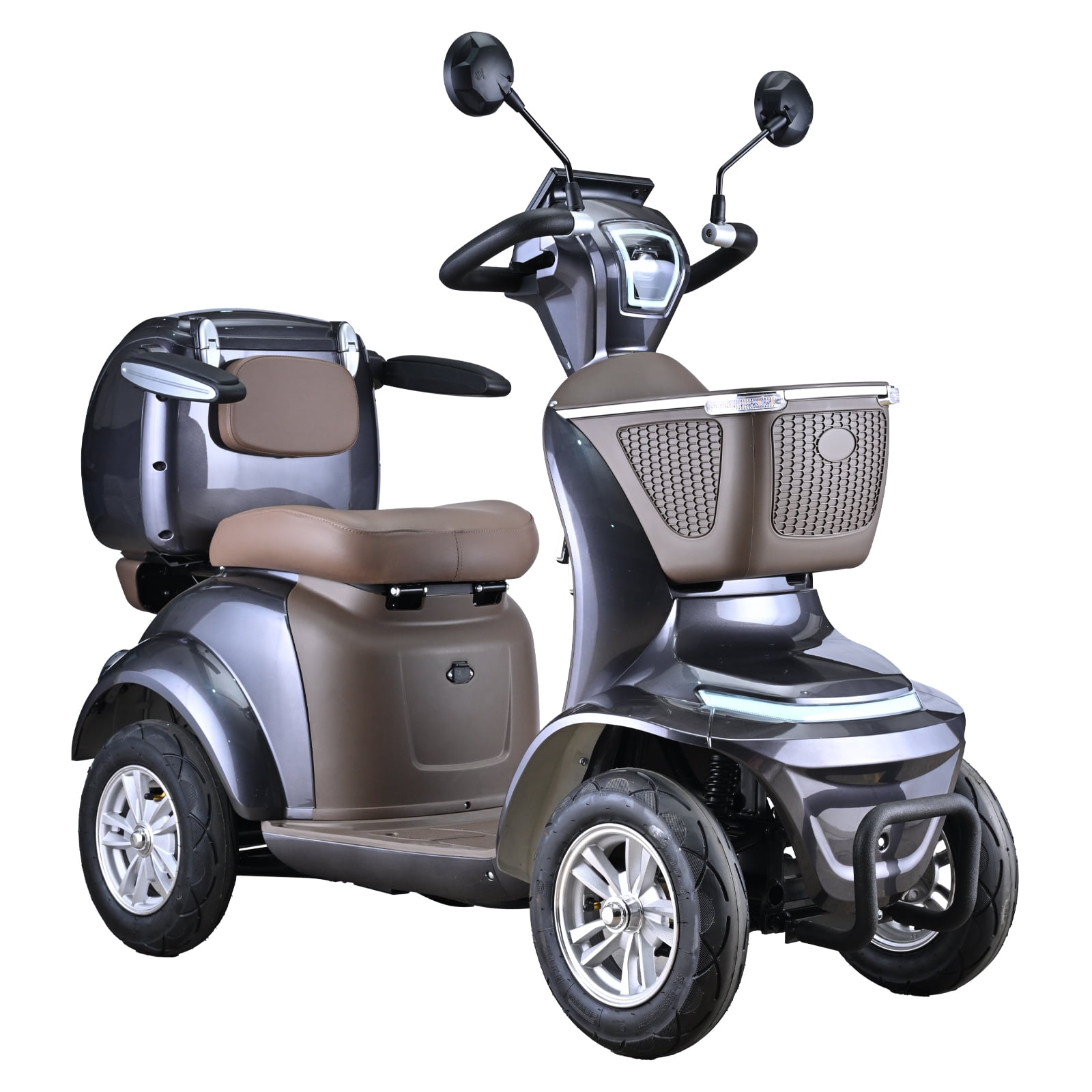 SKRT X-Large 4 Wheels Mobility Scooter, Electric Heavy-Duty Wheelchair ...