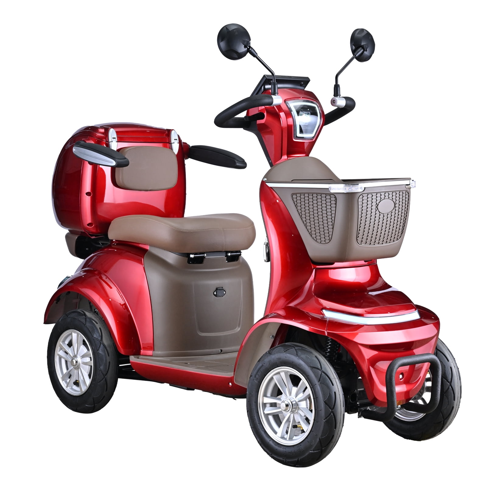 SKRT X-Large 4 Wheels Mobility Scooter, Electric Heavy-Duty Wheelchair ...
