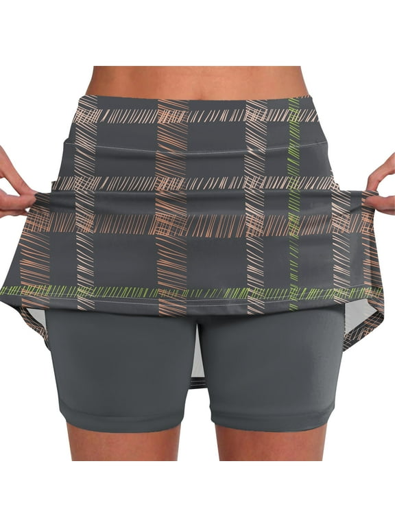 Summer Golf Skirts for Women Tennis Skirt with Pockets High Waisted ...