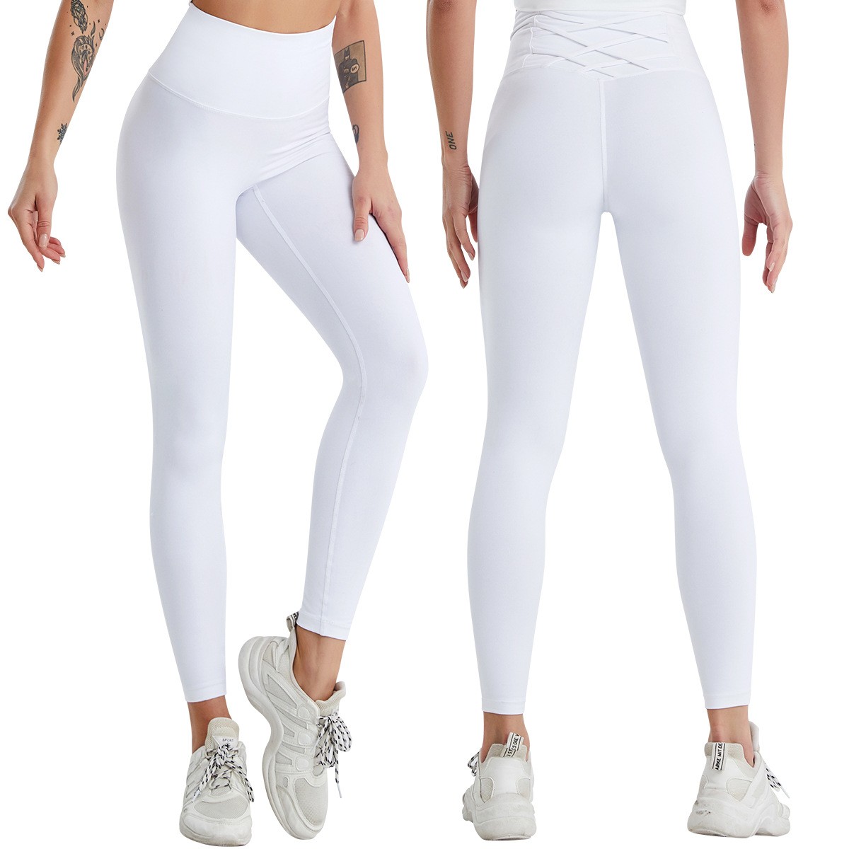 SKSloeg Womens Yoga Pants Flare Flare Leggings Trendy Stretchy ...