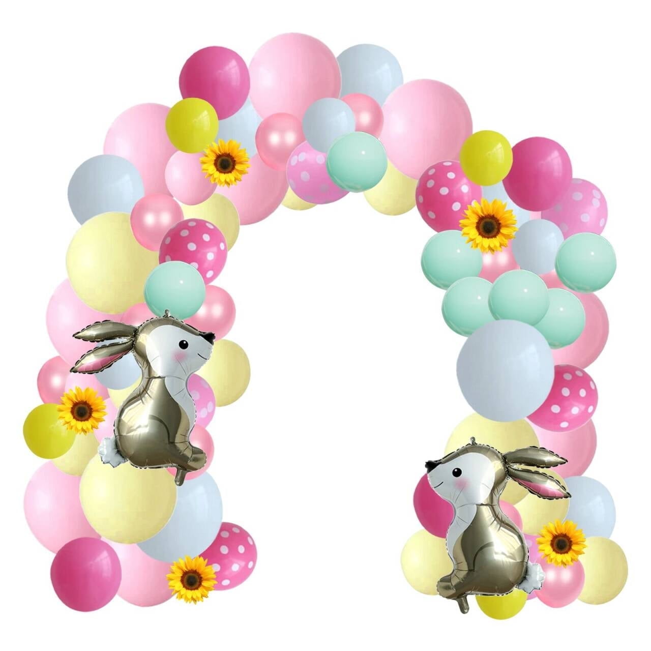 SKTMH 145Pcs Easter Balloon Garland Arch Kit Easter Party Decorations ...