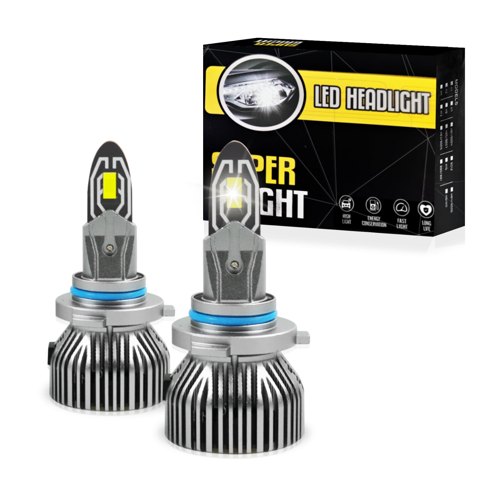 SKTMH 9005 Headlight Bulbs 9005 Light Bulb 9005 LED Headlight Bulb LED ...