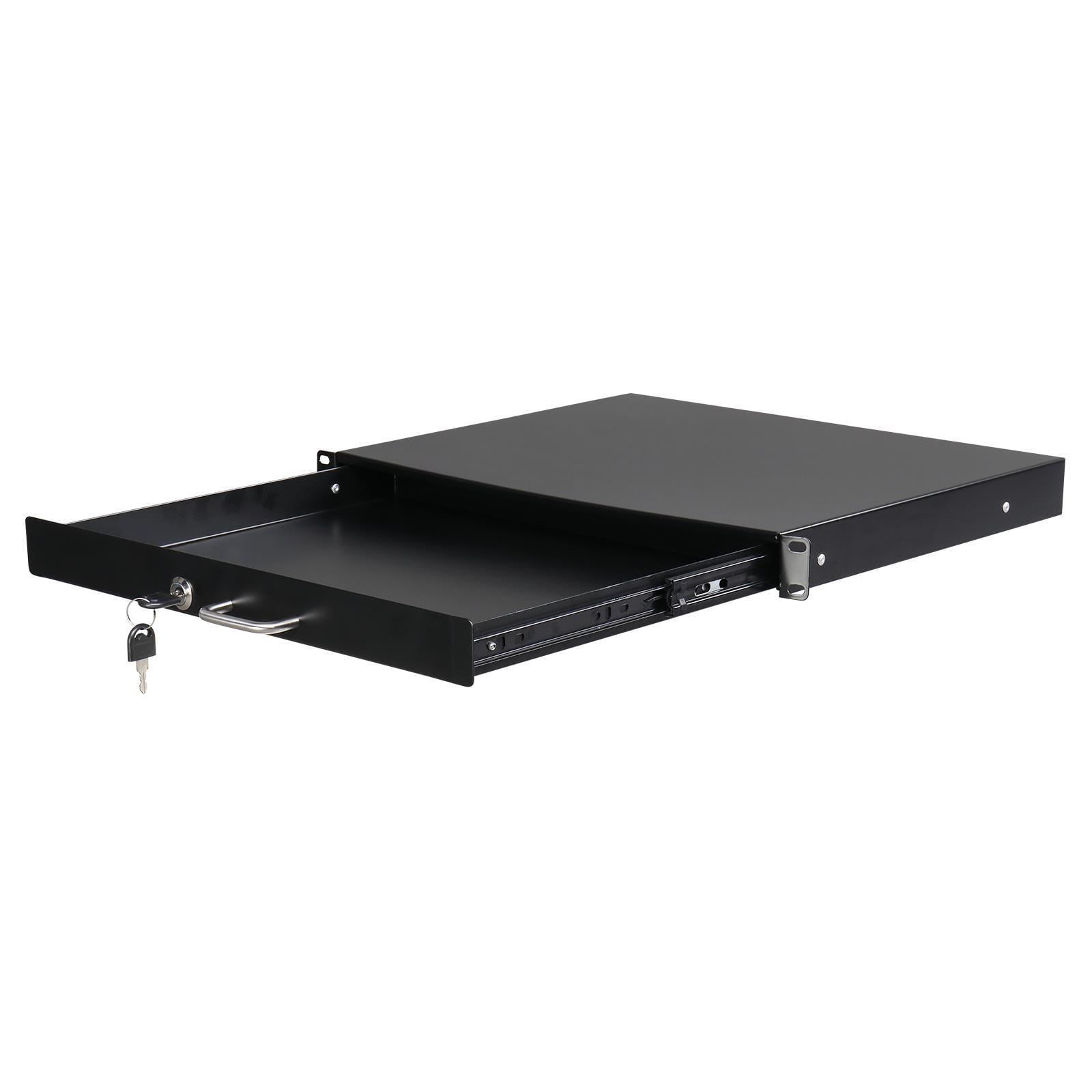 SKTPI 1U Rack Drawer,Rack Mount Drawer for 19in Network Equipment ...