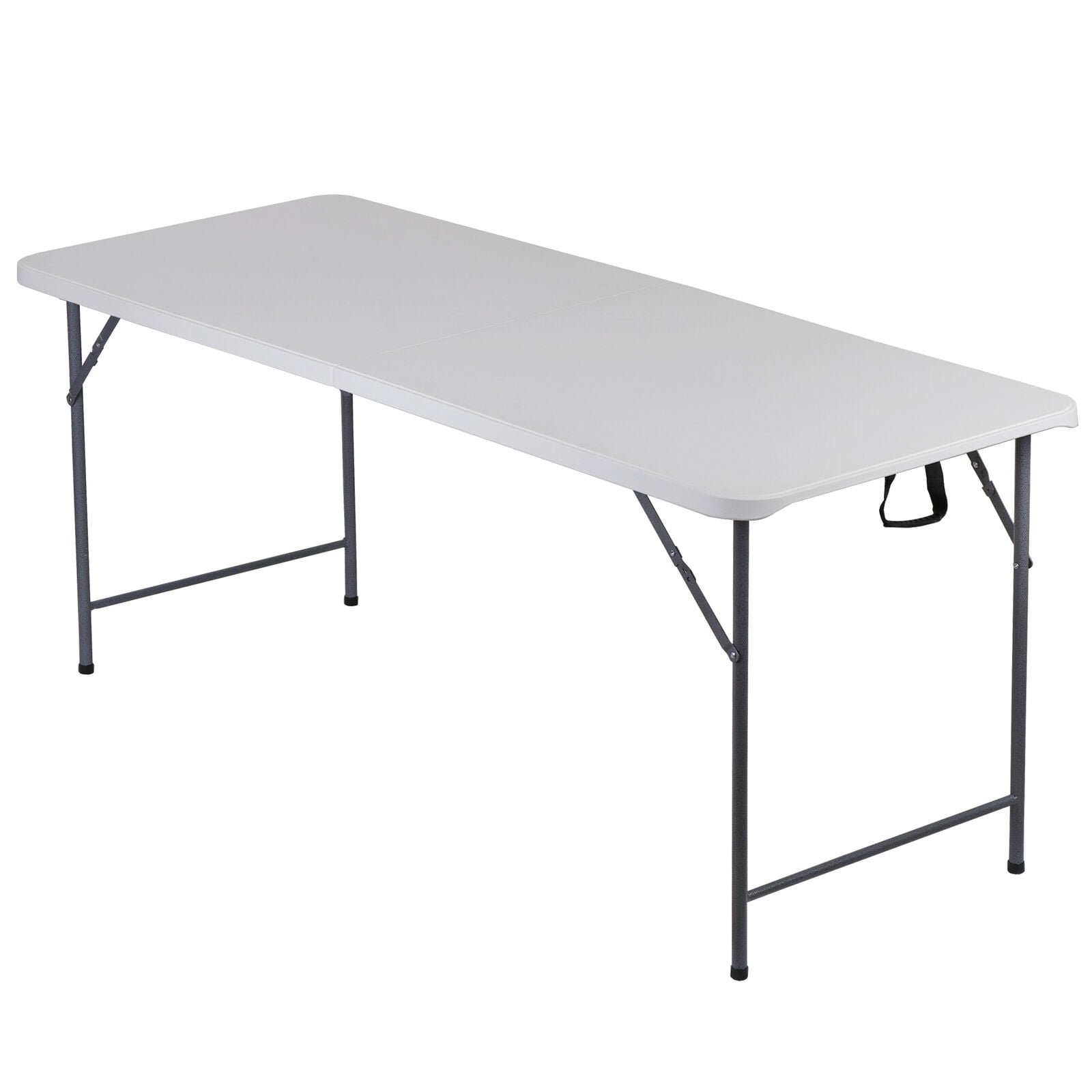 SKTPI 6FT Plastic Folding Table – Portable Picnic Party Table with ...