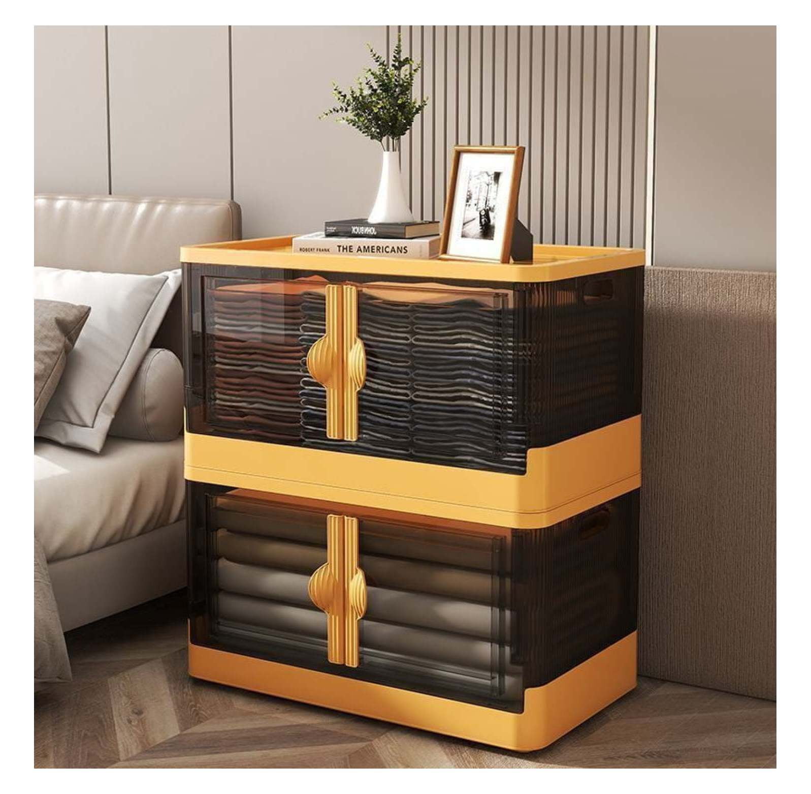 SKTPI Plastic Storage Bins,Stackable Closet Organizers and Storage ...