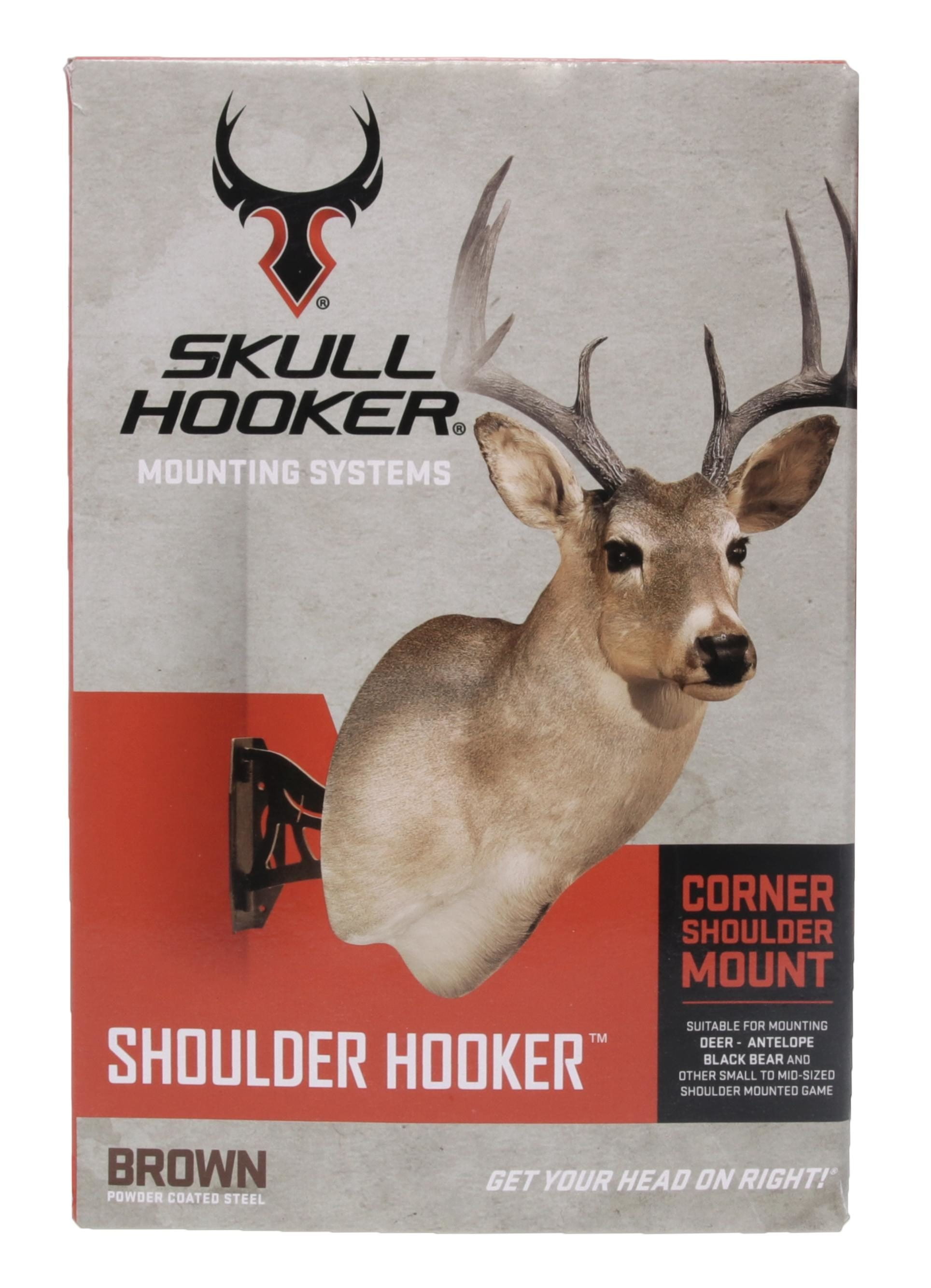 Skull Hooker Small/Medium Steel Powder-Coated Game Corner Shoulder ...
