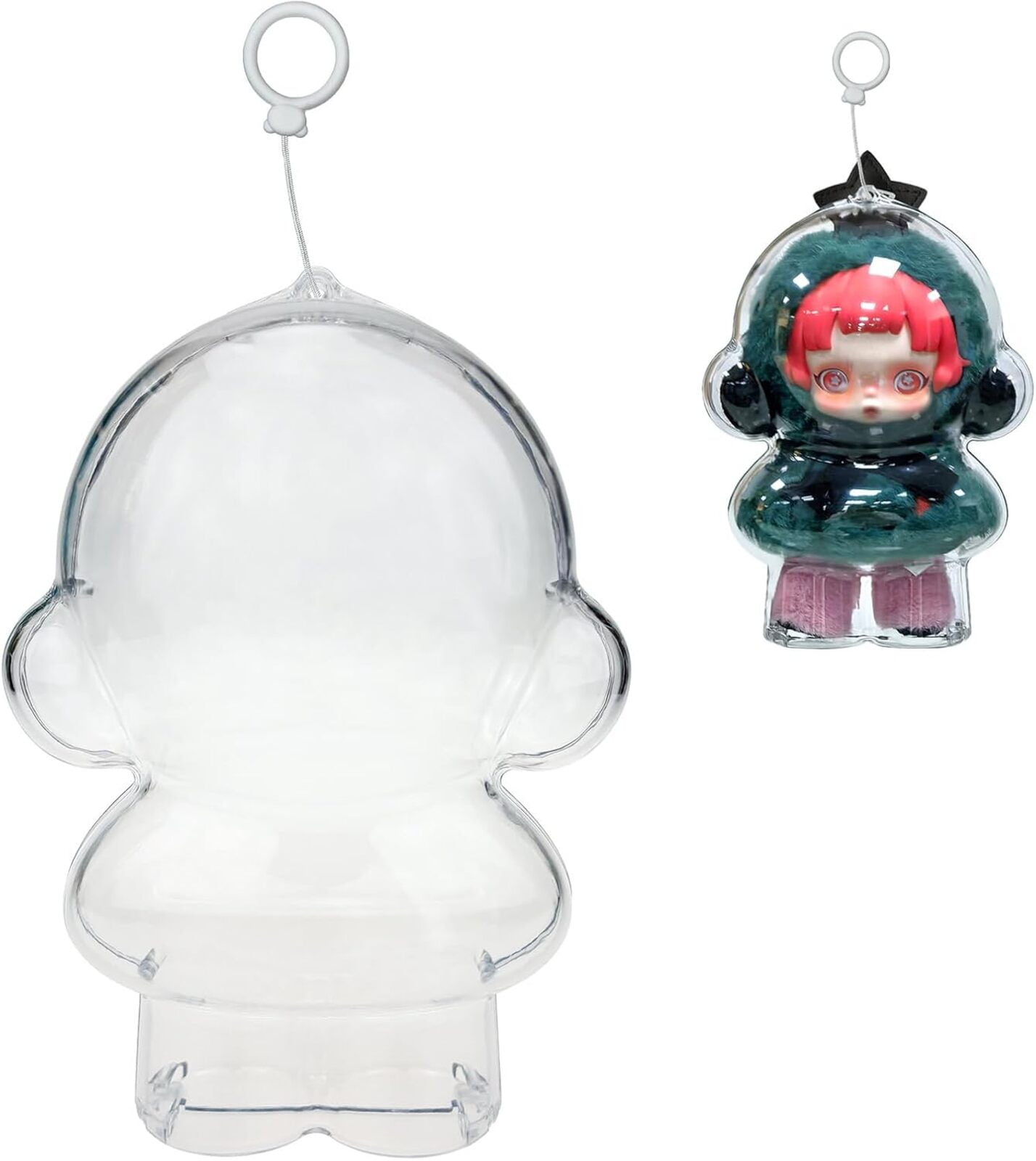 SKULLPANDA Winter Symphony Series. Clear Display Storage Case Acrylic ...