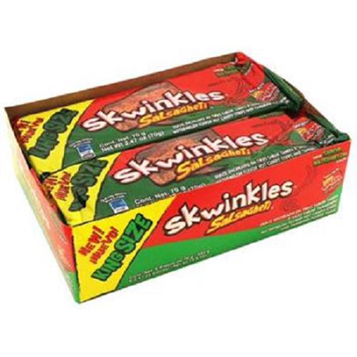 SKWINKLES SALSAGHETI WATERMELON - KING SIZE 2.47 oz Each ( 6 in a Pack ...