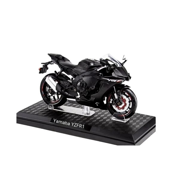 New-Ray Yamaha YZ450F Dirt Bike Motorcycle Blue and Black 1/6 Diecast ...