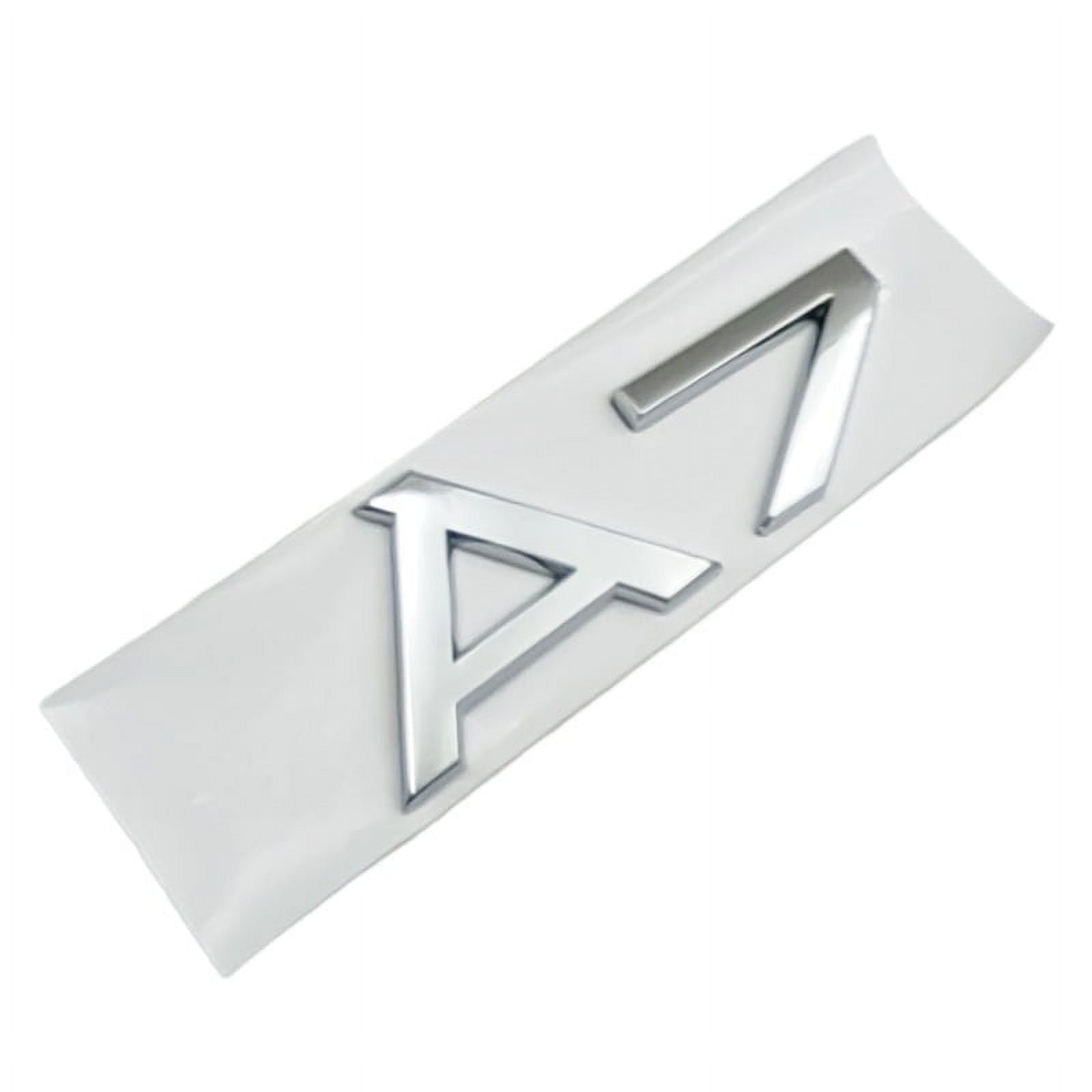 SKY 1pcs 3D ABS Chrome S Line A1 A2 A3 A4 A5 A6 A7 A8 Logo Emblem Auto ...