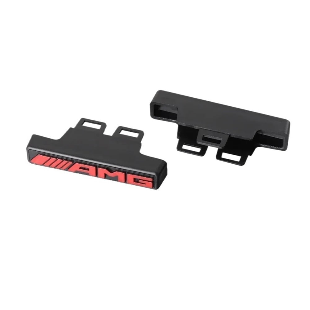 SKY 3D ABS Car AMG Sticker For Mercedes Benz AMG Badge Logo Front ...