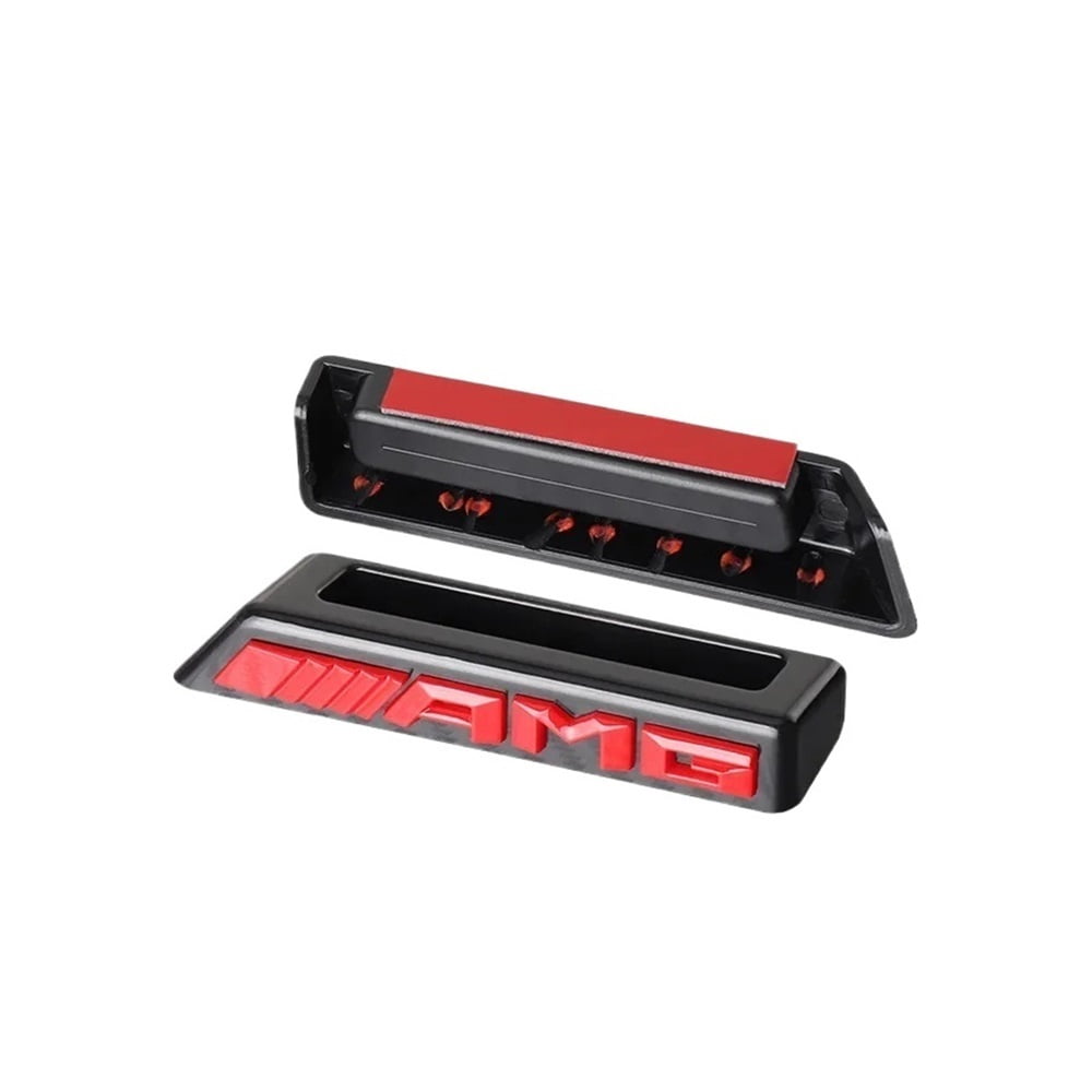 SKY 3D ABS Car AMG Sticker For Mercedes Benz AMG Badge Logo Front ...