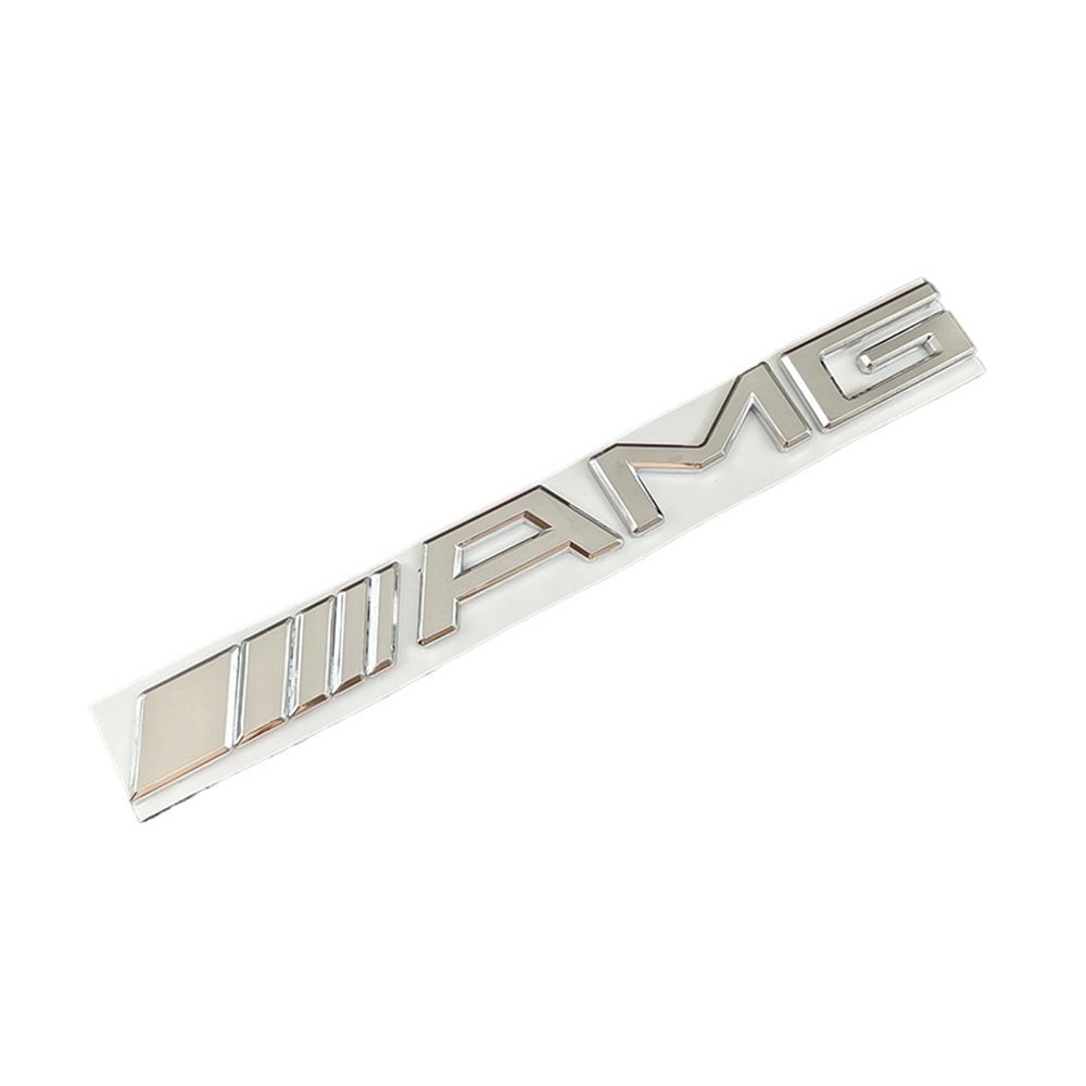 SKY 3D ABS Logo AMG Emblem Letters Car Rear Trunk Badge For Merecedes ...
