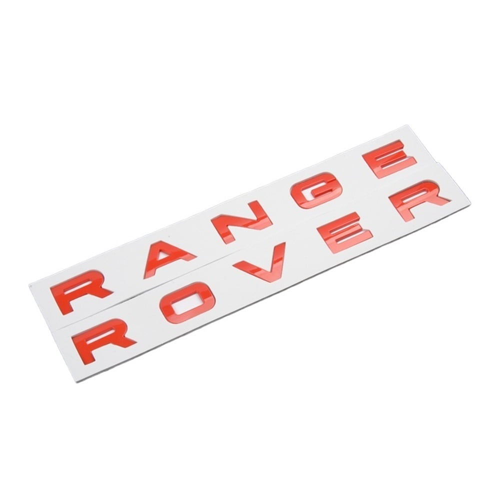 SKY 3D ABS Logo Range Rover Letters Sticker Car Front Bonnet Hood ...