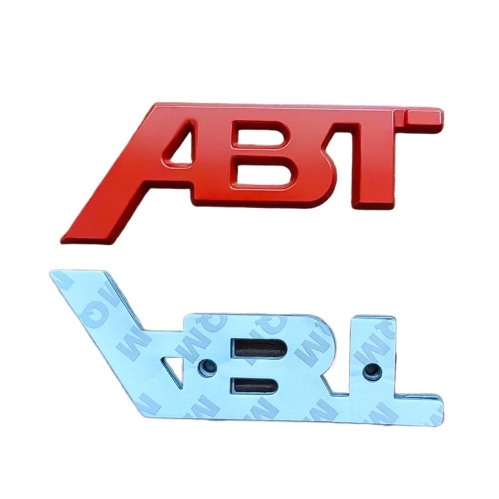 SKY 3D Metal Logo ABT Emblem Car Trunk Badge For T6 S5 RS7 C8 Q8 RS6 ...