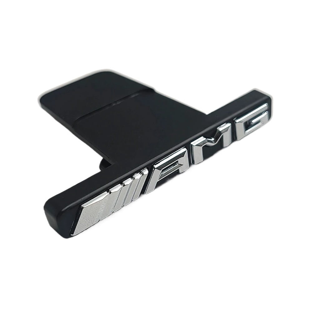 SKY 3d ABS AMG Logo Car Front Grill Emblem Badge For Mercedes AMG W204 ...