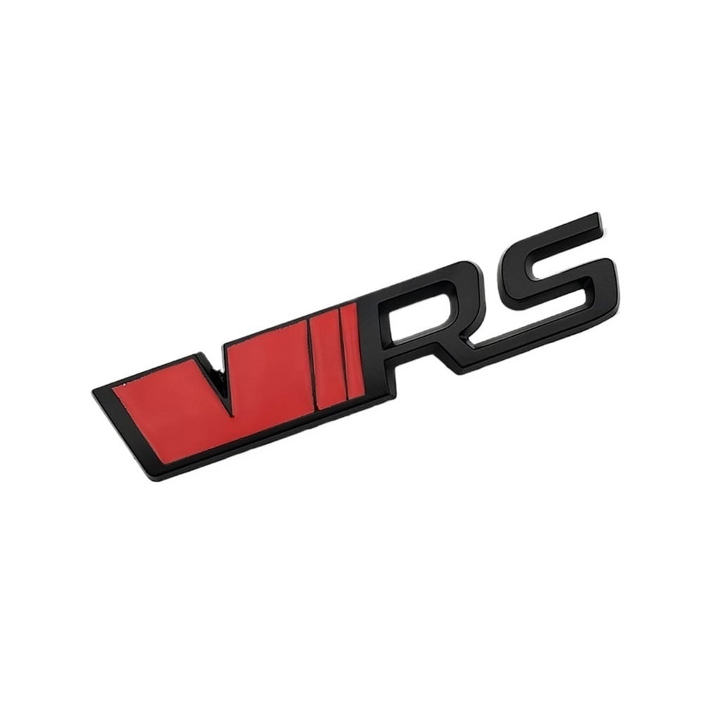 SKY 3d RS Logo VRS Emblem Nameplate Car Front Grille Trunk Badge RS VRS ...