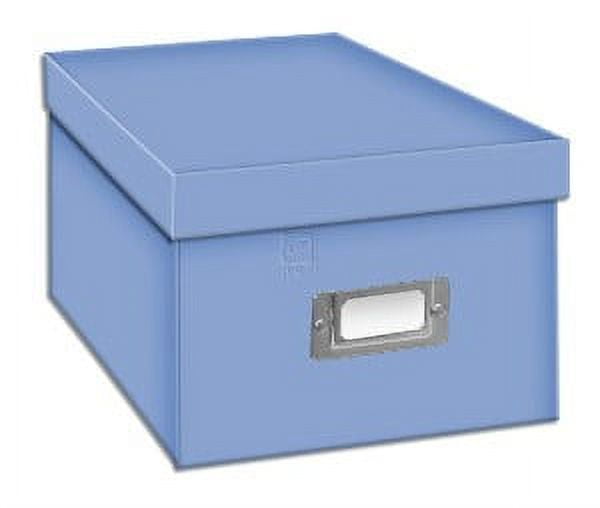 Pioneer Sky-Blue Archival Acid-Free CD/DVD Storage Box, Organizer ...