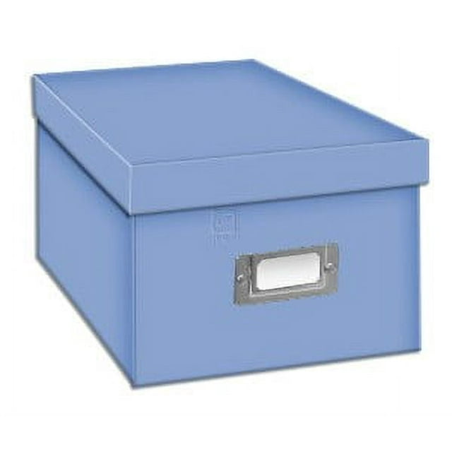 Pioneer Sky-Blue Archival Acid-Free CD/DVD Storage Box, Organizer ...