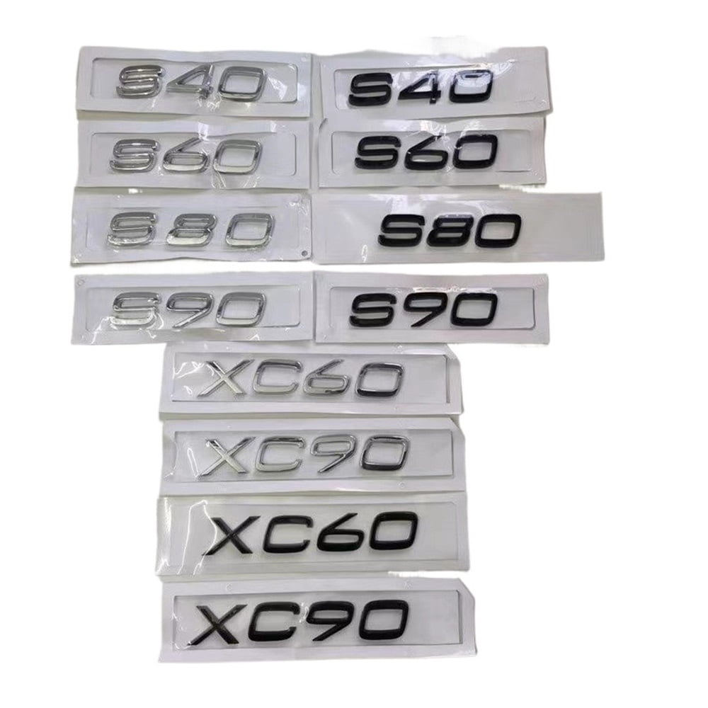 SKY For VOLVO XC90 XC60 V40 V60 S60L rear logo For Volvo logo T4 T5 T6 ...