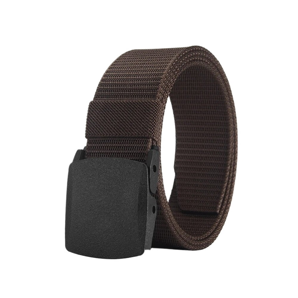 SKY Men's Belt Outdoor Casual Canvas Belt Metal Free Training Nylon ...