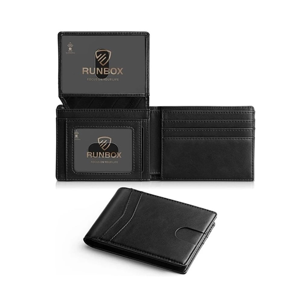SKY Men's Wallet Ultra Thin Rfid Leather with ID Window Multi Card ...