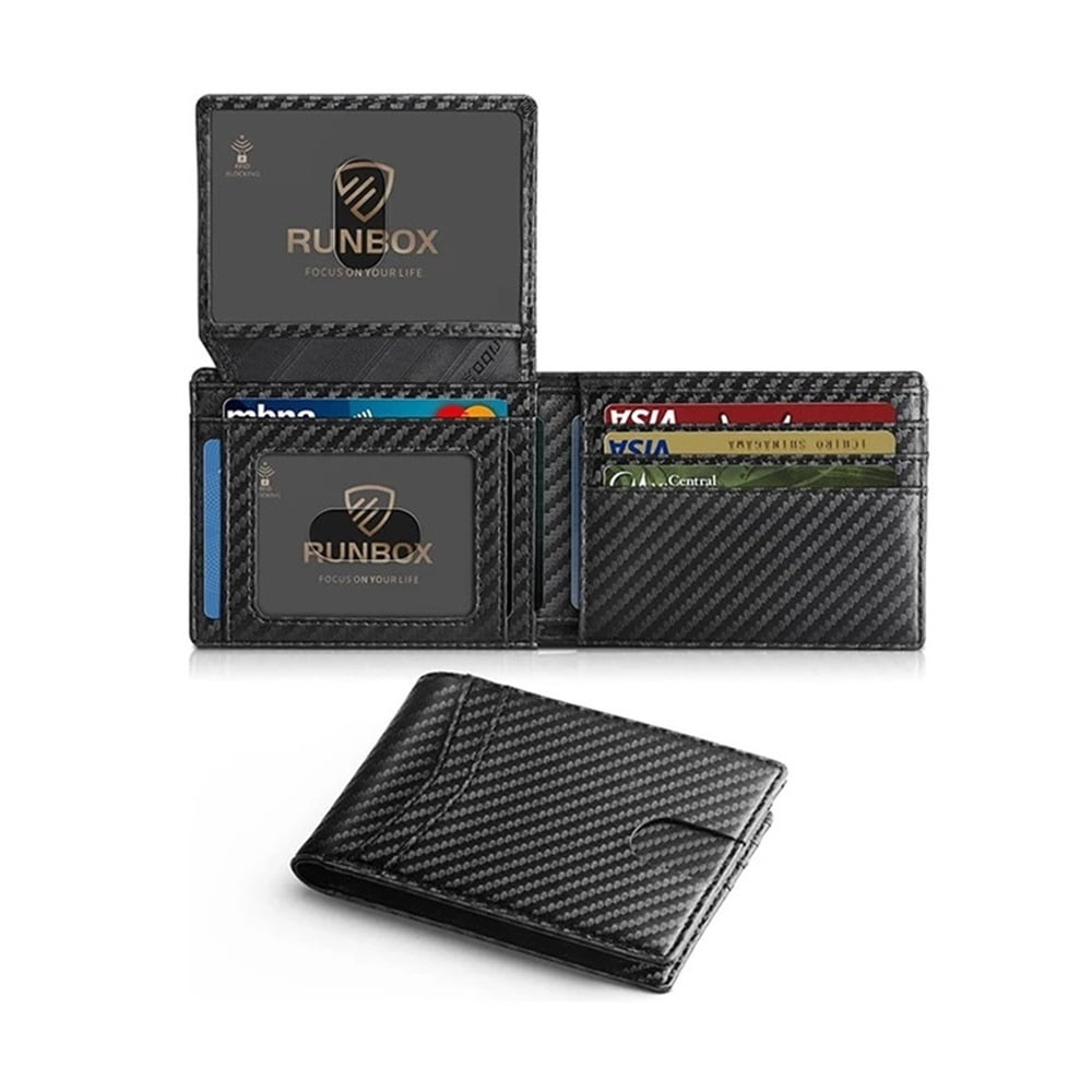 SKY Men's Wallet Ultra Thin Rfid Leather with ID Window Multi Card ...