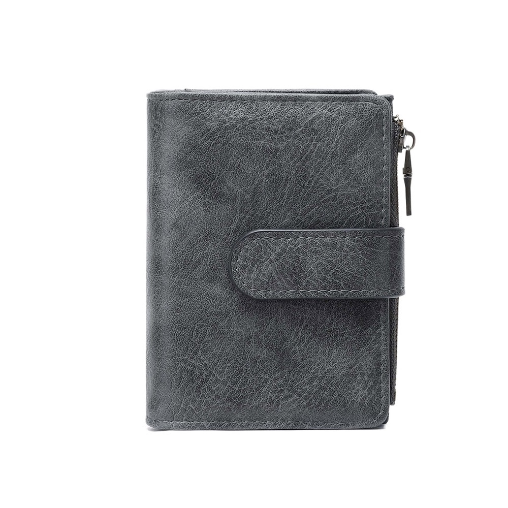 SKY Retro FashionWomen's Wallet Anti-theft Short Trifold Large Capacity ...