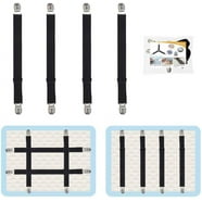 Hold On! Easy Attach Duvet Comforter Clips, Set of 4, Undetectable ...