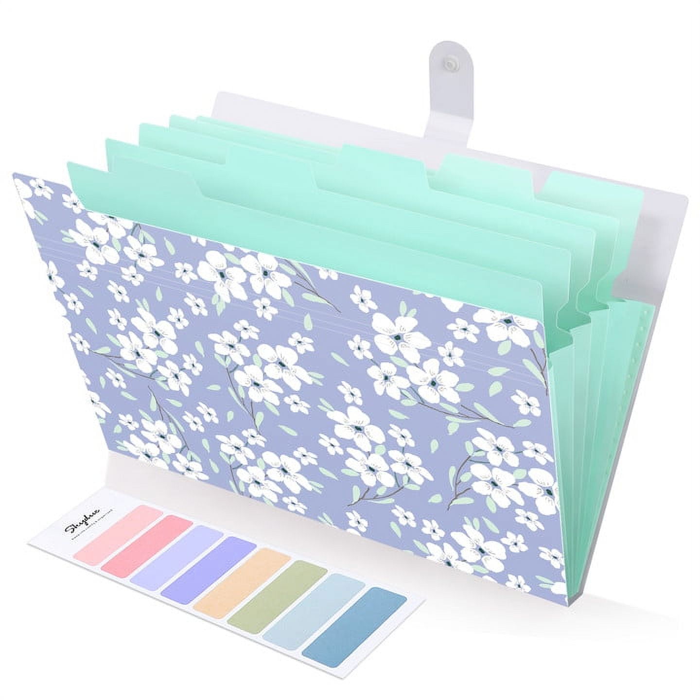 Skydue Expanding File Folder With 6 Pockets Letter A4 Paper Accordion Document Organizer
