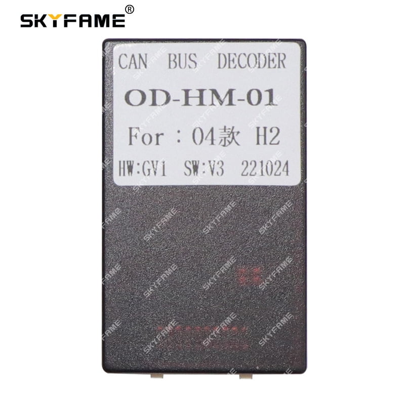 SKYFAME Car 16pin Wiring Harness Adapter Canbus Box Decoder Android Radio Power Cable For Hummer ...