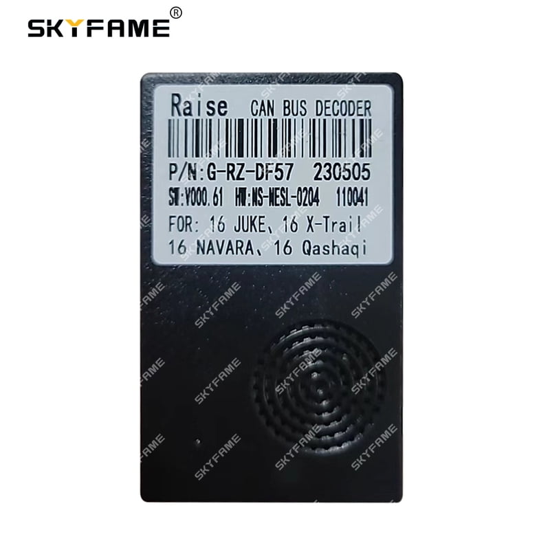 SKYFAME Car 16pin Wiring Harness Adapter Canbus Box Decoder Android Radio Power Cable For Nissan ...