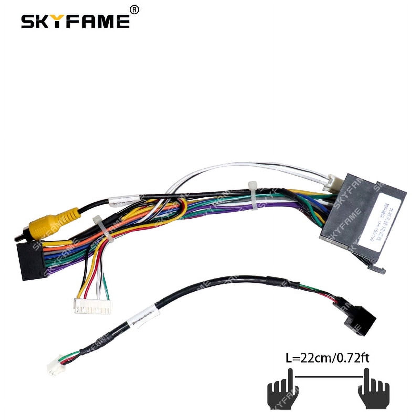 SKYFAME Car 16pin Wiring Harness Adapter Canbus Box Decoder For Great ...