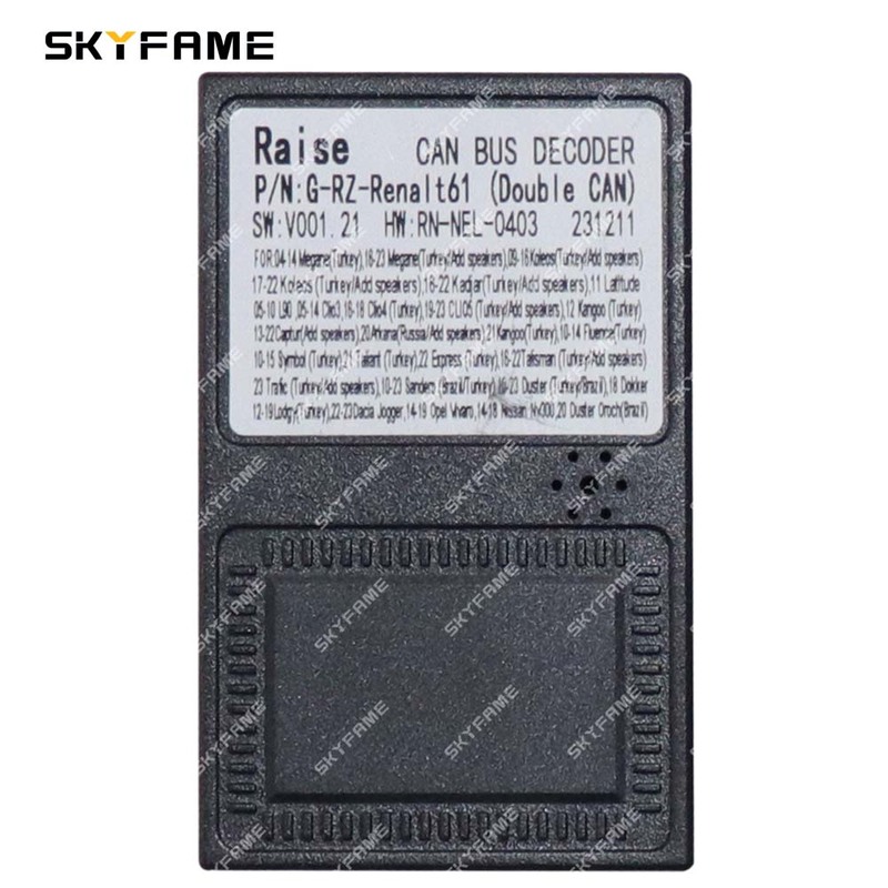 SKYFAME Car 16pin Wiring Harness Adapter Canbus Box Decoder Tesla ...