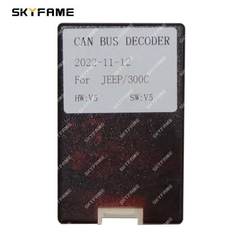 SKYFAME Car Canbus Box Decoder For Jeep Wrangler Compass Dodge Journey ...