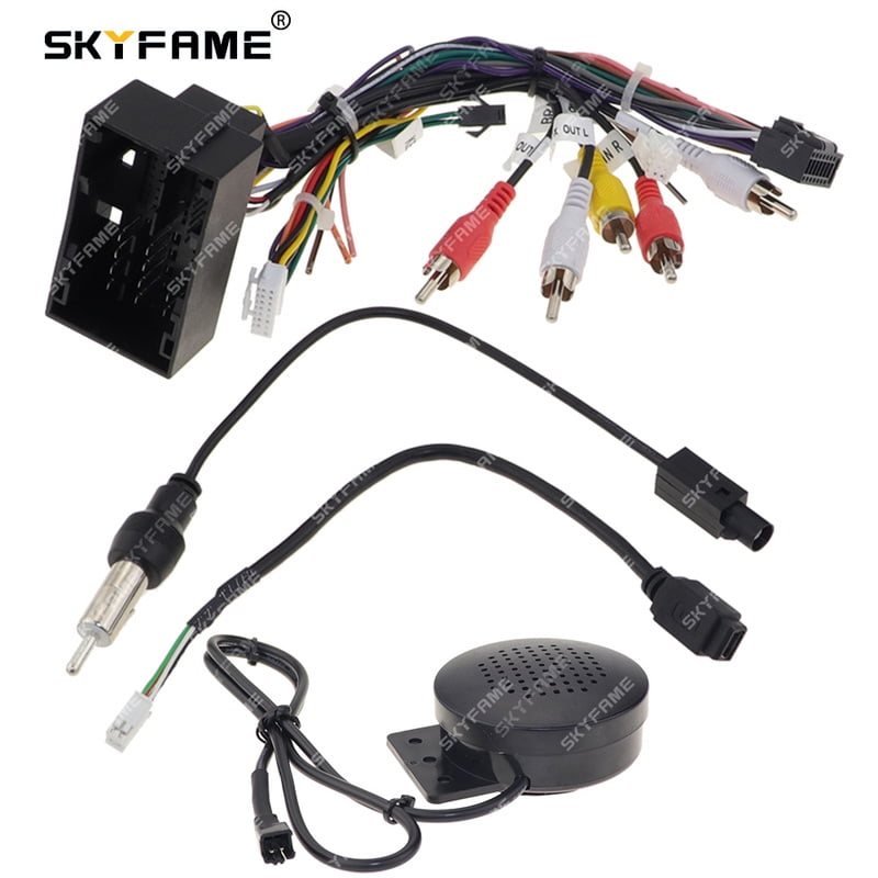 SKYFAME Car Wire Harness Canbus Box Adapter Decoder For Fiat Aegea Tipo ...