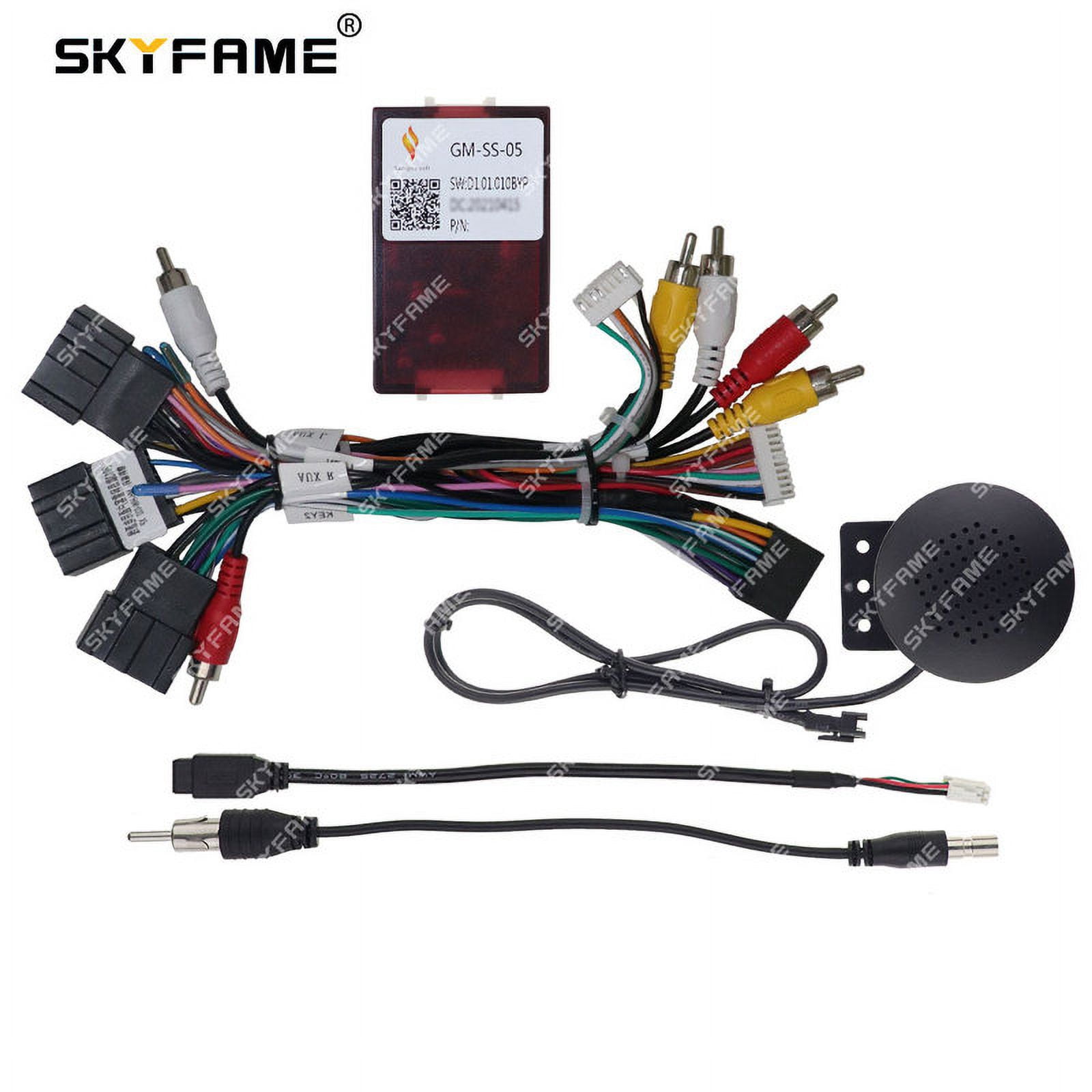 SKYFAME Car Wiring Harness Adapter Canbus Box For GMC Yukon Acadia ...