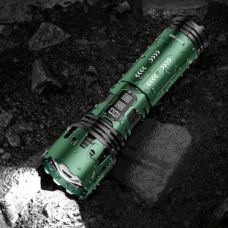 SKYFIRE LED High-Brightness Display Flashlight - Super Bright ...