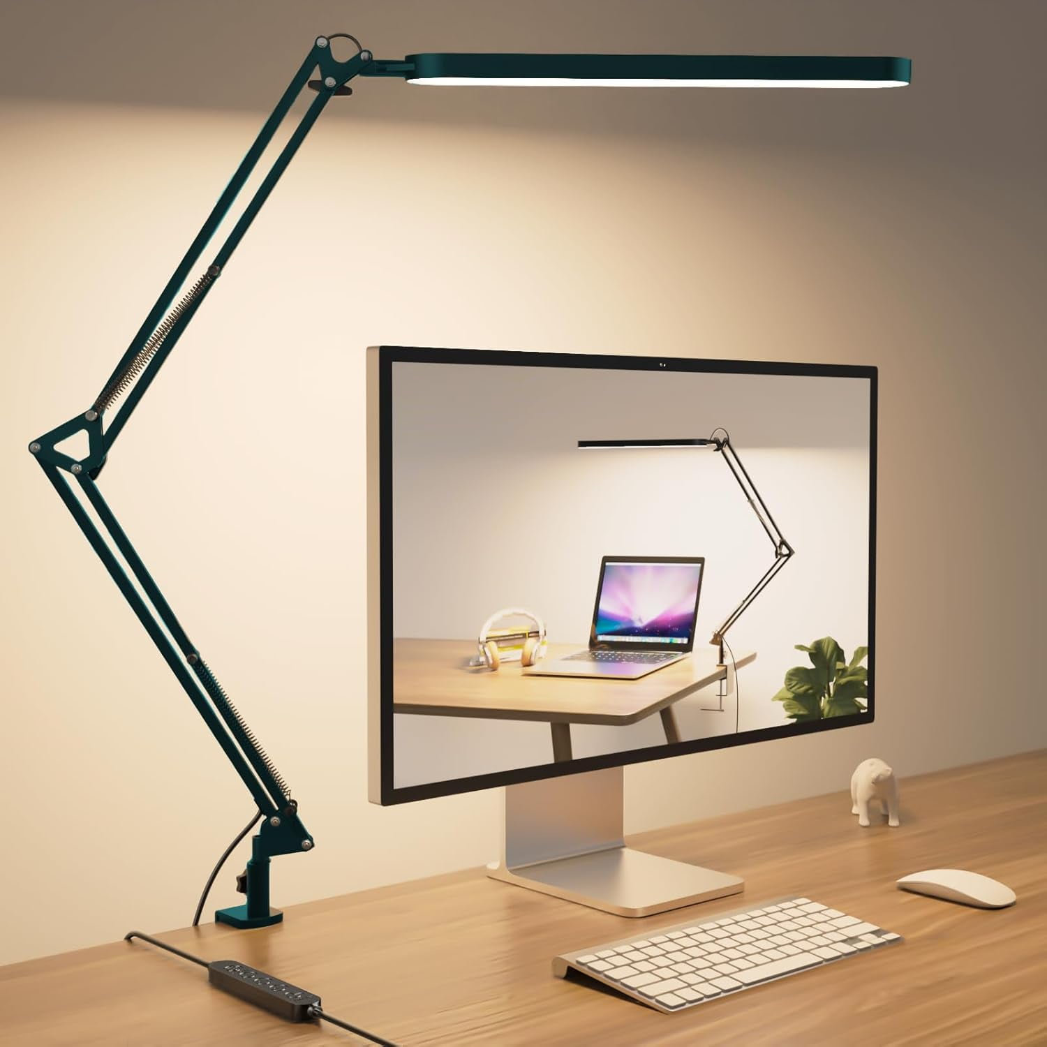 SKYLEO Desk Lamp - LED Desk Light - 5 Color Modes X 11 Brightness ...