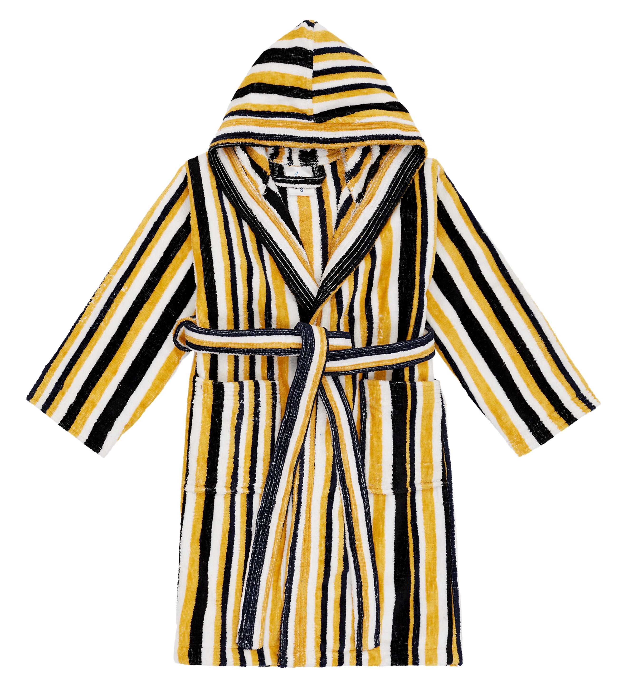 SKYLINEWEARS Unisex Kids Little Boys Girls Hooded Bathrobe Terry Cotton ...