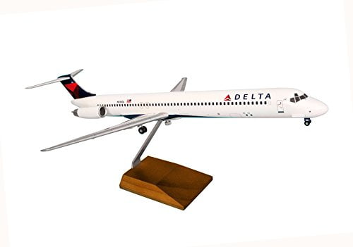 SKYMARKS DELTA MD-80 1/100 2007 LIVERY W/WOOD STAND GEAR - Walmart.com