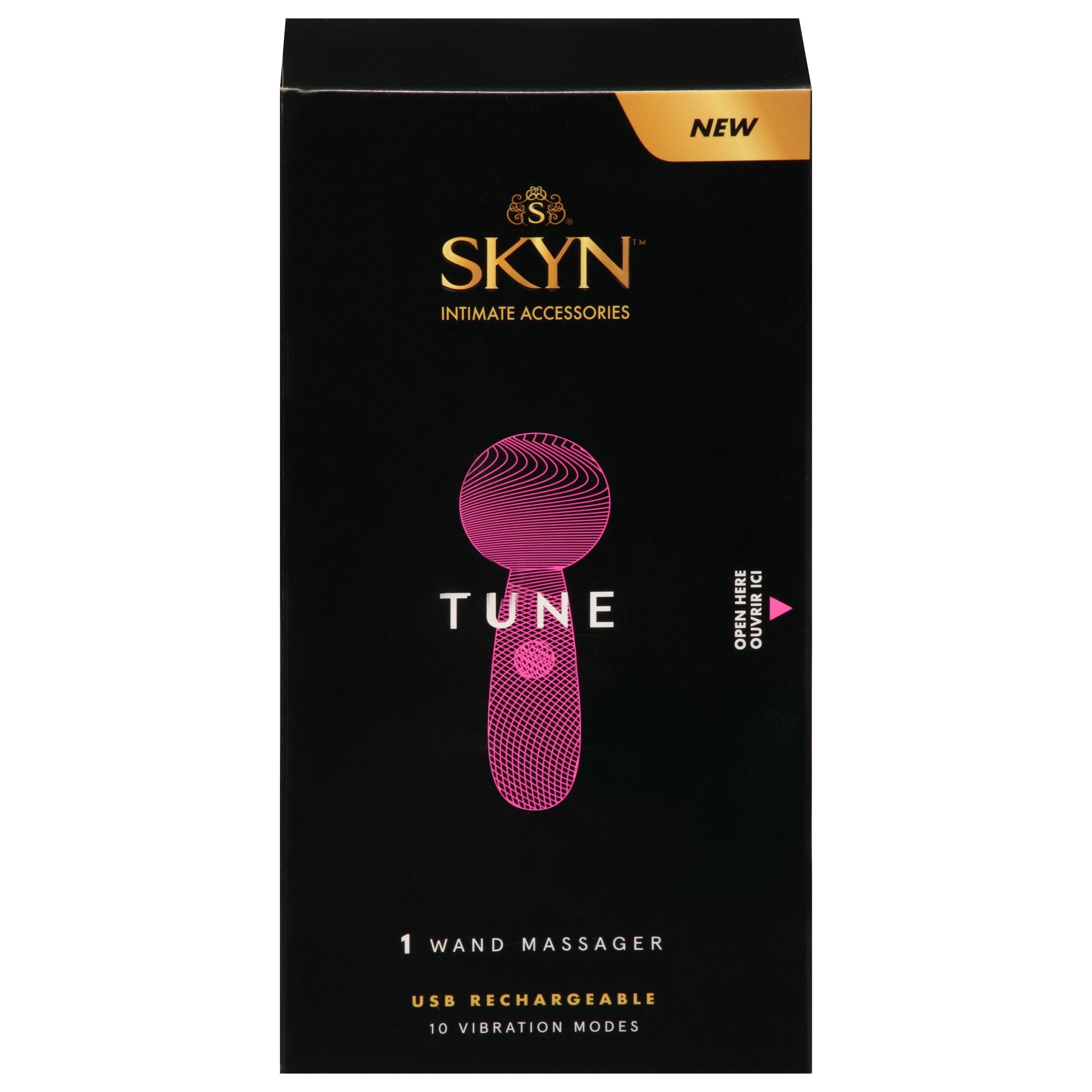 SKYN Tune Vibrating Wand Massager, 1 Count - Walmart.com