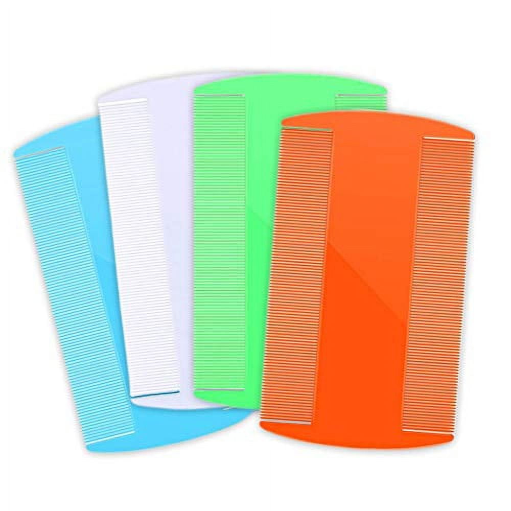 SKYPIA 4 Packs Combs .. Double sided Pet Combs .. Grooming Flea Tick ...