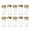 SKYSHALO 10-Piece Set, 31.5" Tall Event Floral Holders, Acrylic-Topped ...